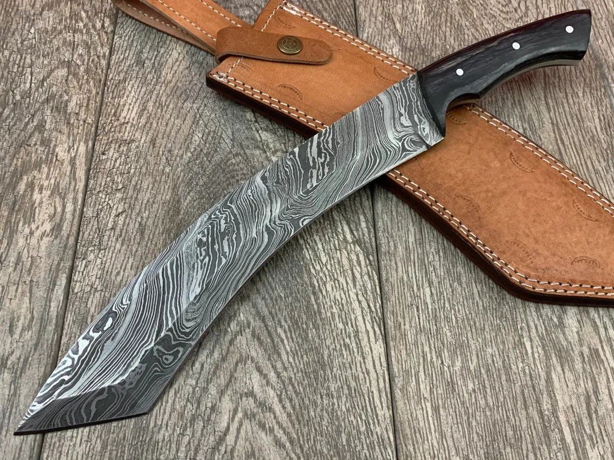 Damascus Steel Machete Knife - Unveiling the Pinnacle of Power
